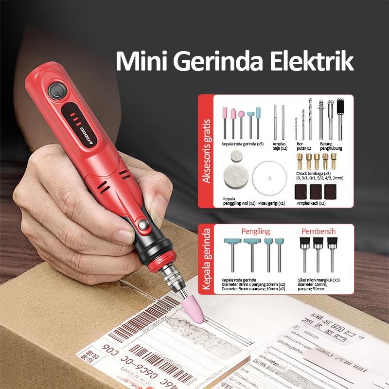 Jual Bonkyo Electric grinder mini grinding and polishing jade engraving ...