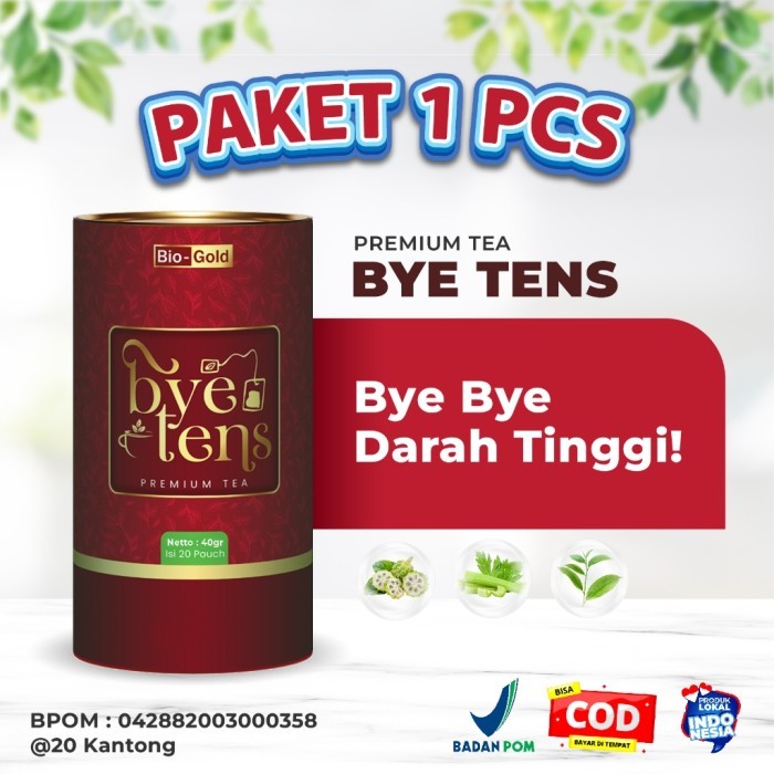 Jual TEH PREMIUM - Bio Gold Premium Tea Bye Tens Teh Celup Bantu Atasi ...