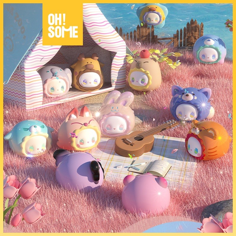 Jual OHSOME Blind Box Gacha Set Koleksi Figure EMMA RUA RUA ZOO Series ...