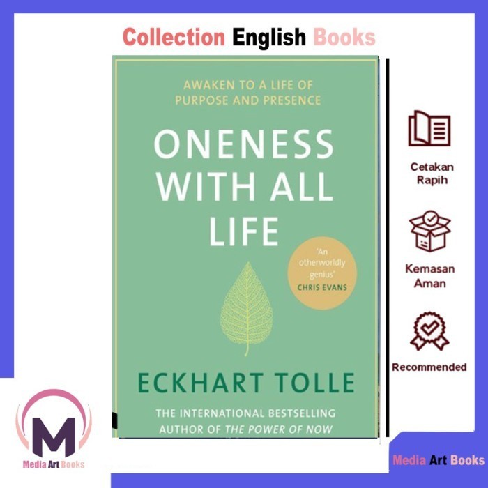 Jual Oneness With All Life - Eckhart Tolle (English) | Shopee Indonesia