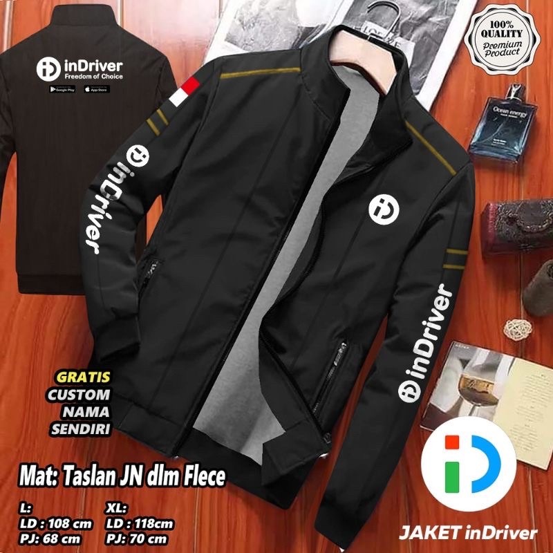 Jual Jaket Motor Variasi Driver Indriver Jaket Ojol Ojek Online ...