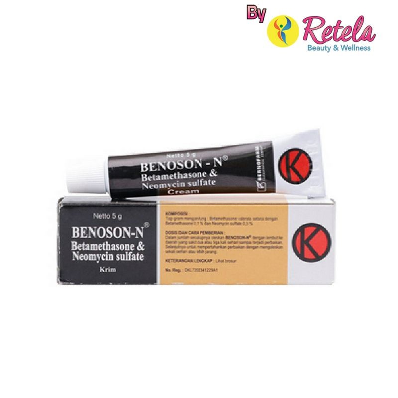 Jual BENOSON N 0.1% CREAM TUBE 5GR | Shopee Indonesia