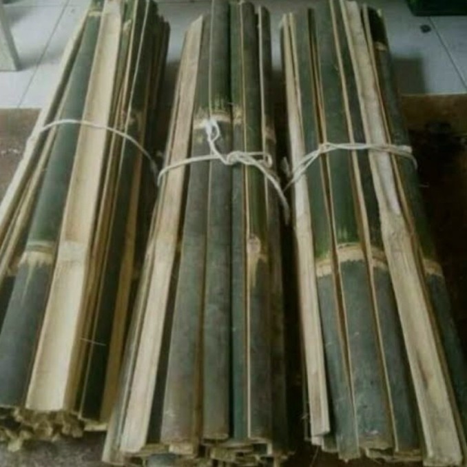 Jual Bambu Bilah Bambu Belah Panjang 50 cm Isi 40 Batang | Shopee Indonesia