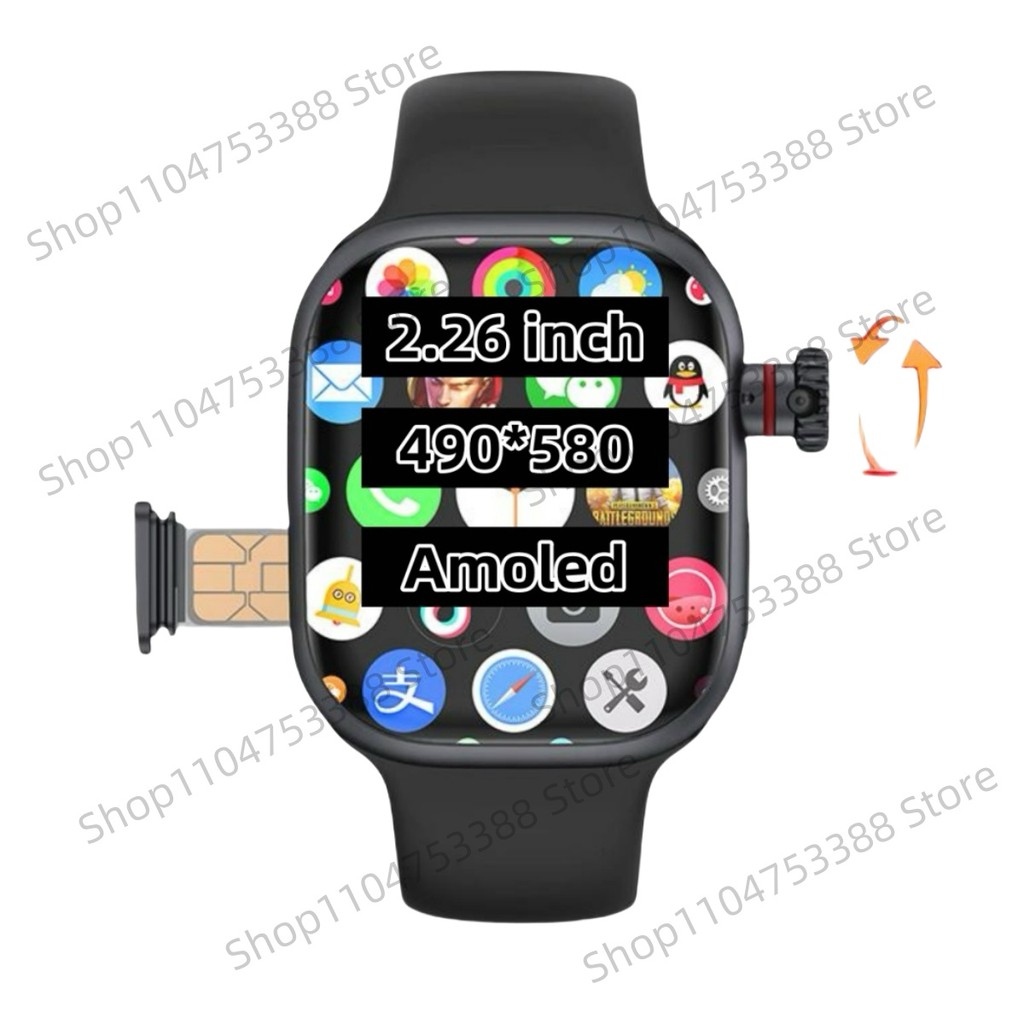 Jual CD99 watch X 5G smartwatch 2.29inch AMOLED 5G LTE smart watch with ...