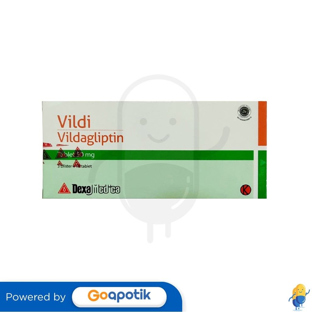 Jual Vildi 50 Mg Box 30 Tablet | Shopee Indonesia