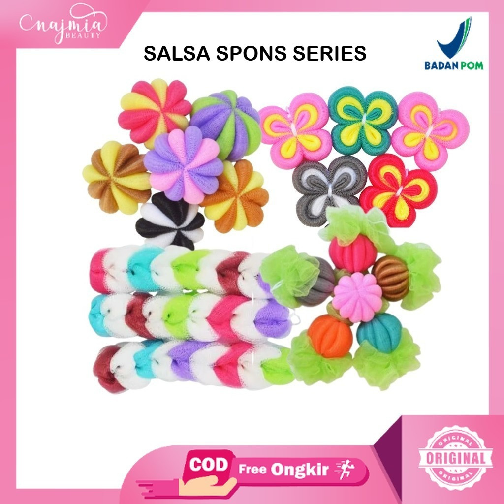 Jual Najmia 2 - Salsa Spons Mandi - Sponge Mandi 30Gr Kupu 7 9 Joint ...