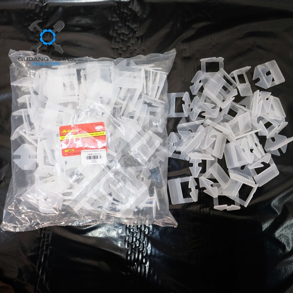 Jual Alat Perata Keramik Puter BISON 1mm 1.5mm 2mm 20317 / Nat Spacer ...