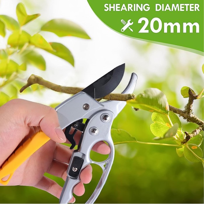 Jual Gunting Dahan Kuning Ranting Daun Stek Taman Bunga Alat Potong Batang Pohon Kebun Buah Hand ...