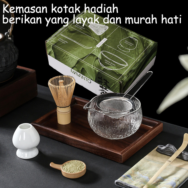 Jual 4Pcs/7Pcs Alat Matcha Making Set Matcha Bowl Keramik / Pengaduk ...