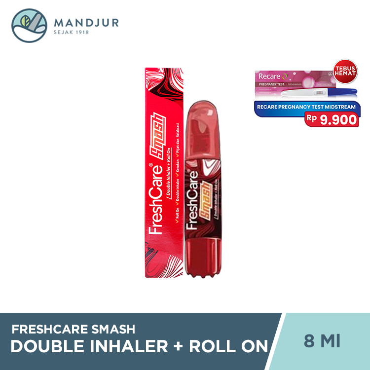 Jual Freshcare Smash Double Inhaler + Roll On - Minyak Angin ...