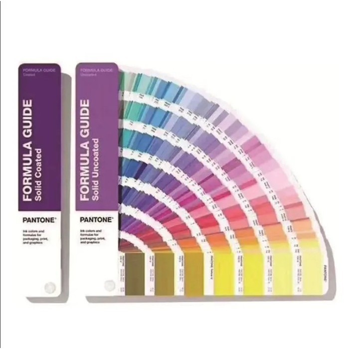 Jual PANTONE Color Solid Coated Guide Card International Standard Matte ...
