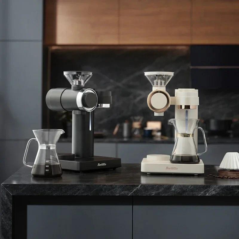 Jual Barsetto O2 Smart Pour-over Coffee Machine Fast Heating Built-In Grinder 50 Step Grind ...