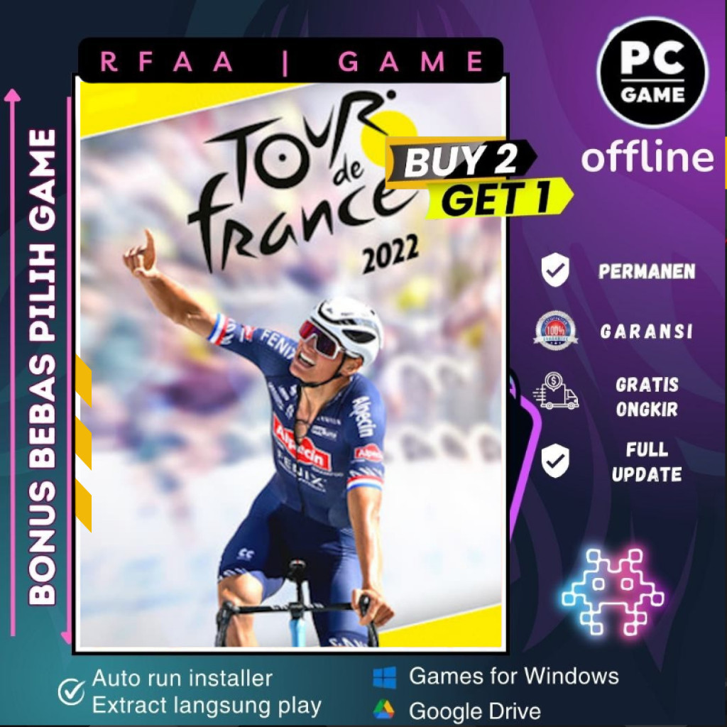Jual TOUR DE FRANCE 2022 | GAME PC - LAPTOP - DL | Shopee Indonesia