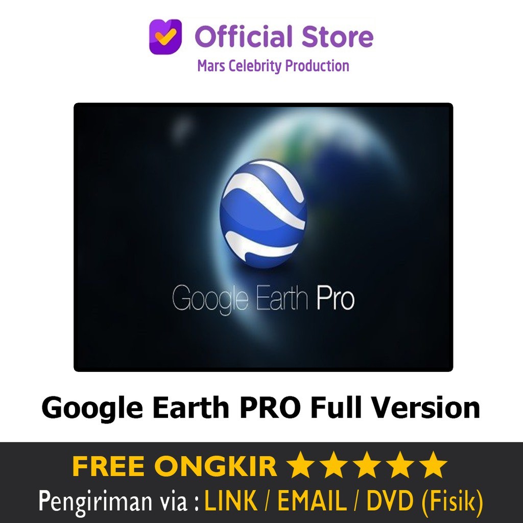 Jual Software Google Earth PRO Full Version Terbaru Lifetime Premium ...