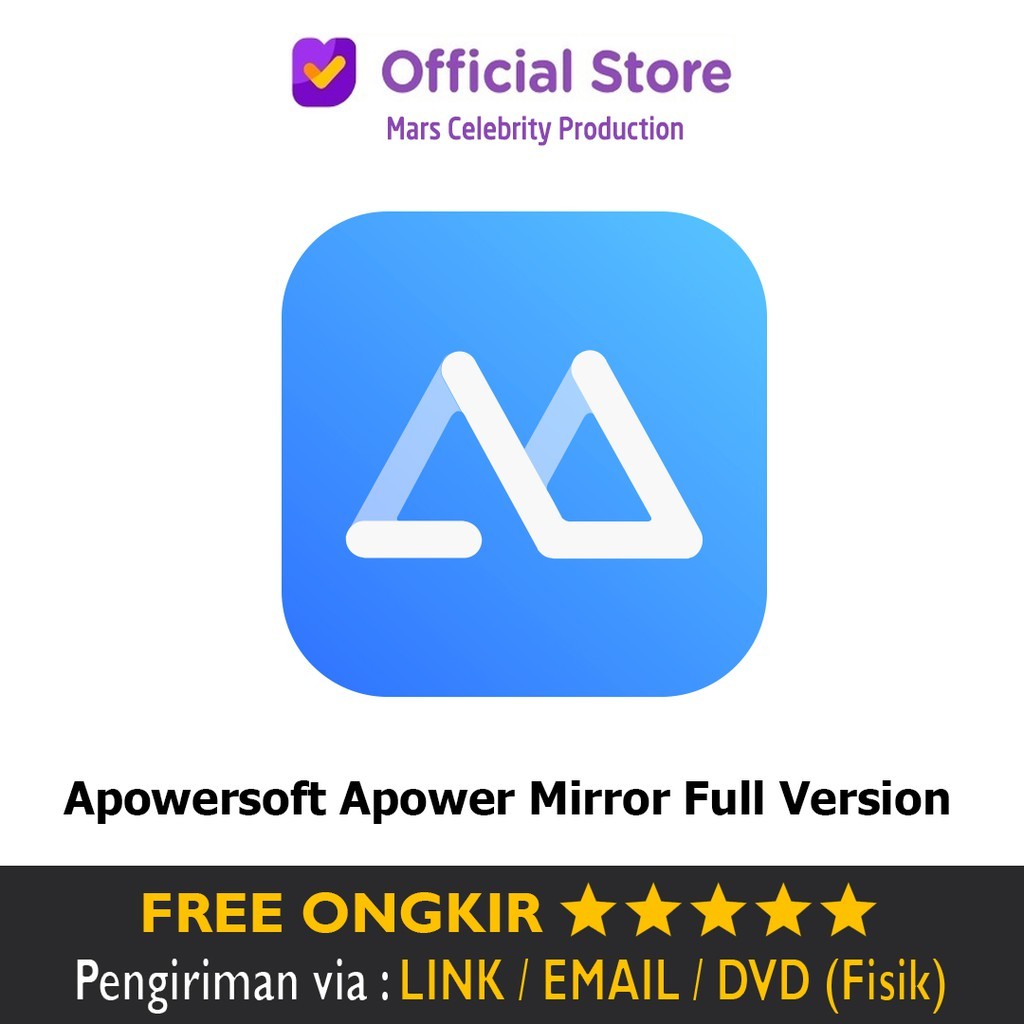 Jual Software Apowersoft ApowerMirror PRO Full Version - Mirroring ...