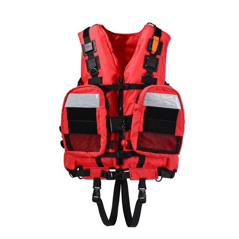 Jual 190N Water Rescue Safety Life Jacket Personalized Marine Life ...