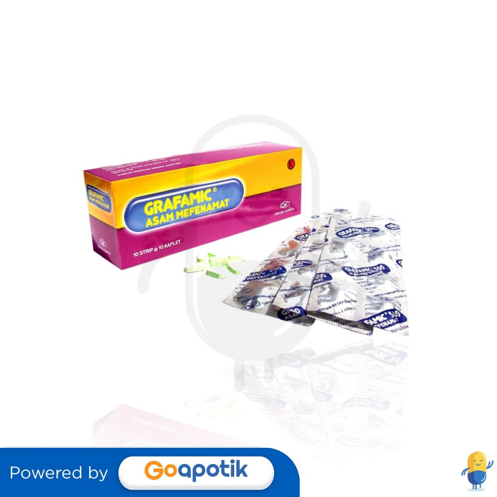 Jual Grafamic 500 Mg Box 100 Kaplet | Shopee Indonesia