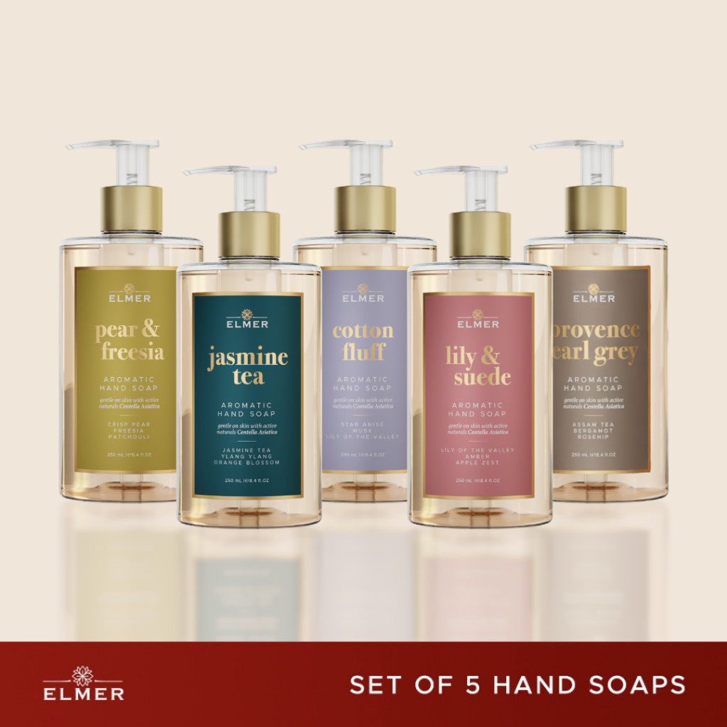 Jual ELMER Ultimate Therapy Set 5 Hand Soap 250ml Gel Aromatic ...