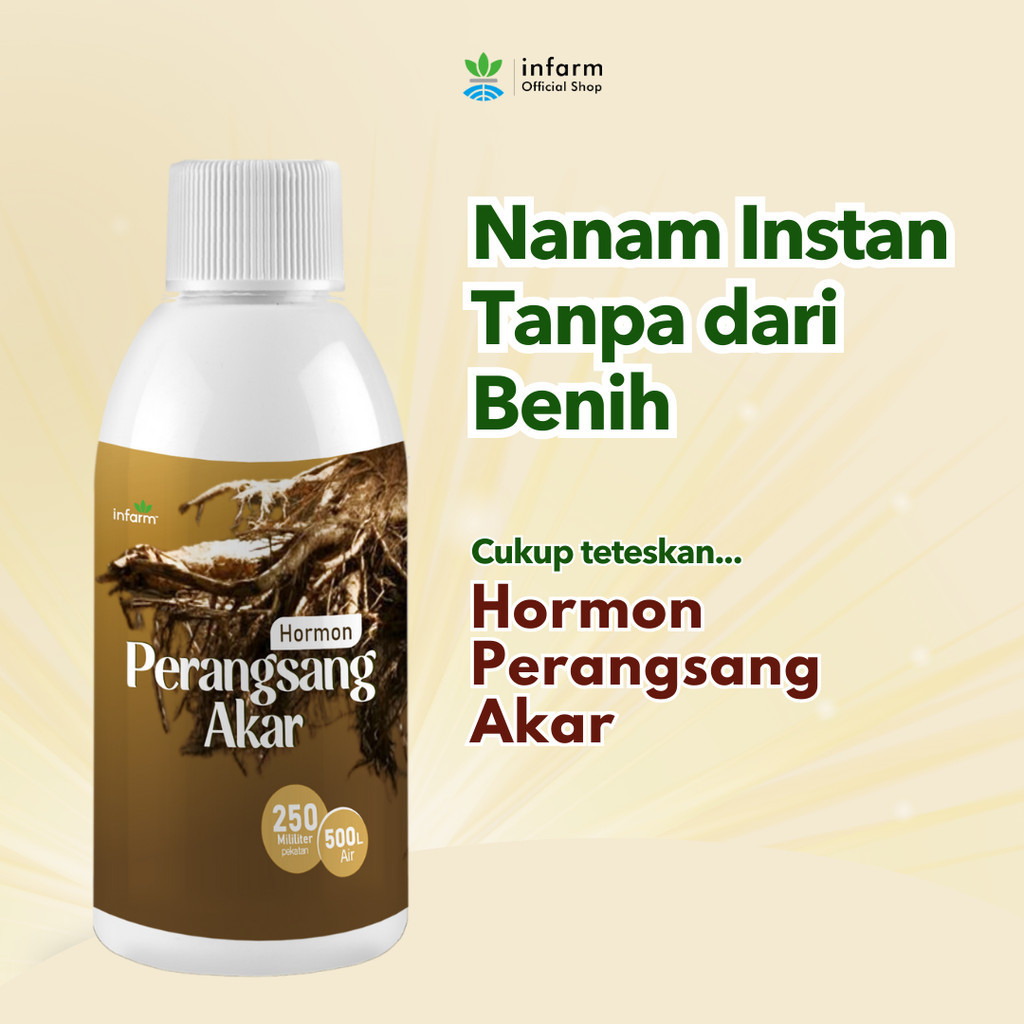 Jual Infarm Nutrisi dan Perangsang Akar Tanaman Stek Lebih Premium 250 ...
