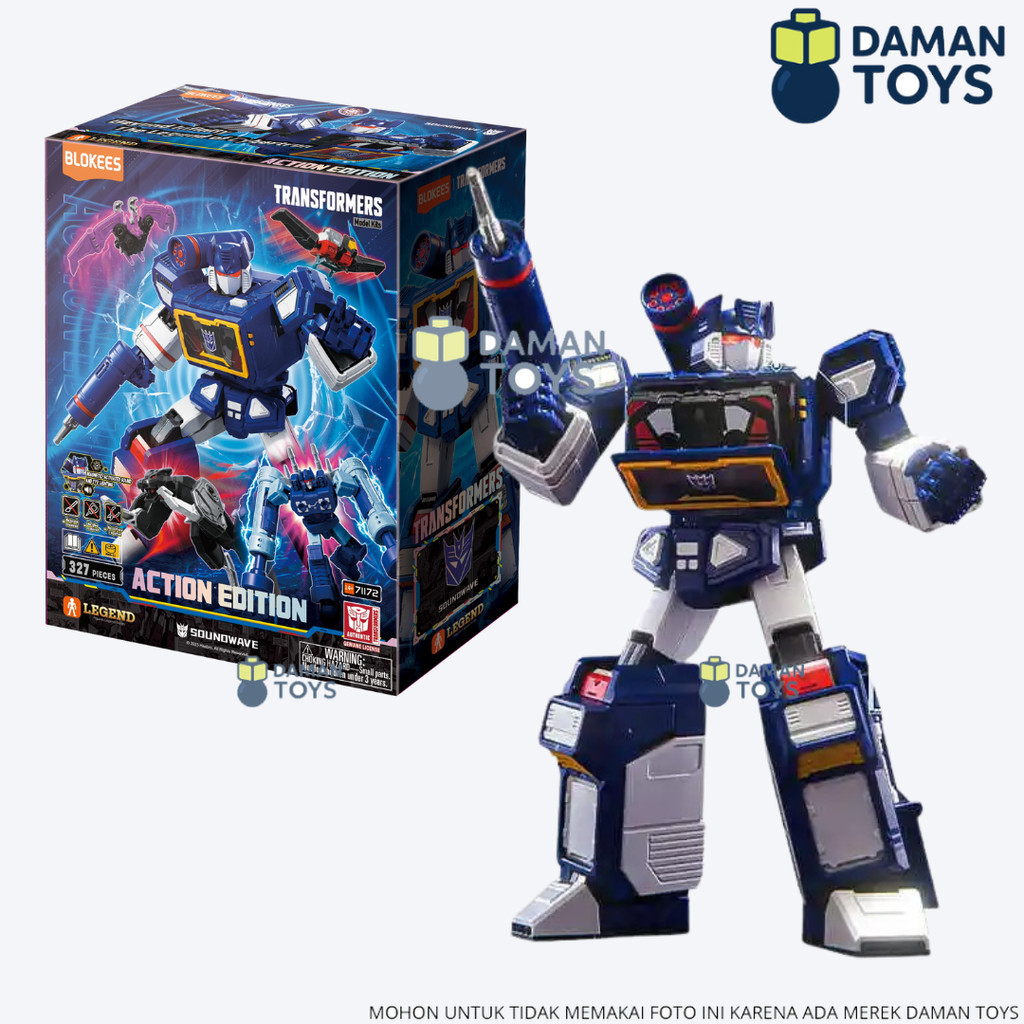 Jual Blokees Transformers Robot Soundwave Action Version Edition Legend ...