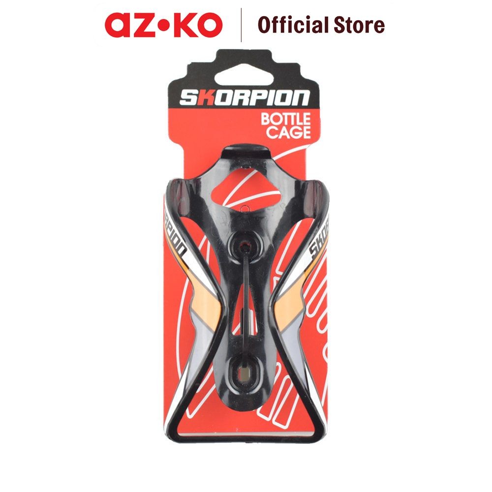 Jual AZKO Skorpion Tempat Botol Minum Sepeda Plastik 161 Bike Bottle ...