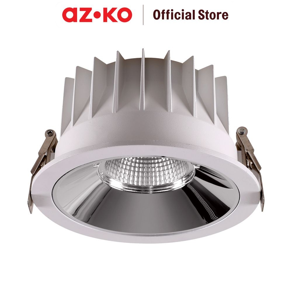 Jual AZKO Krisbow Lampu Downlight Led Highpower Cob 10 watt 5000k Lampu ...
