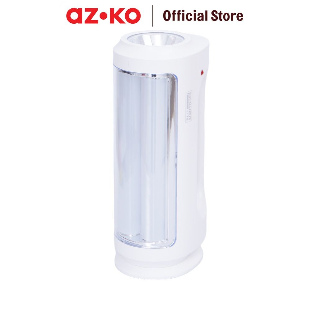 Jual AZKO Powerlite Senter Dengan Lampu Darurat Rechargeable 1 watt ...