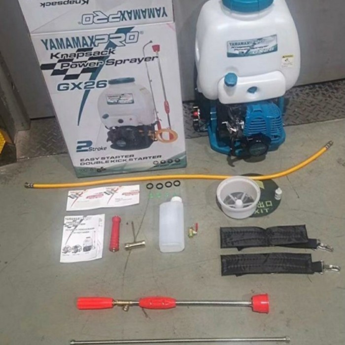 Jual YAMAMAX Power Sprayer GX26 2 TAK Mesin Semprot Hama 20L | Shopee Indonesia