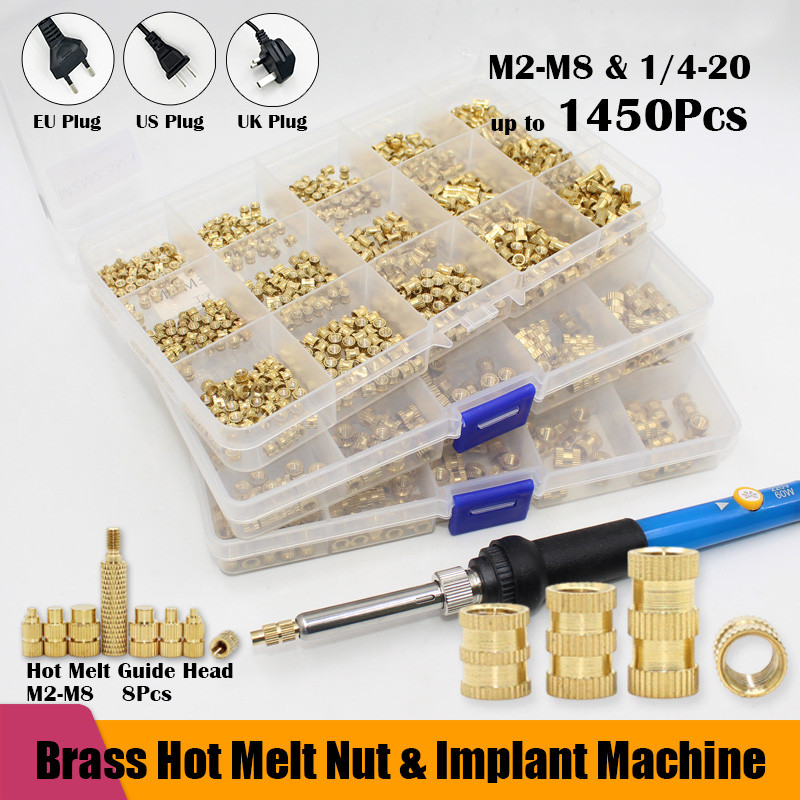 Jual M2 M3 M4 M5 M6 M8 Heat Set Insert Soldering Iron Tip of 3D ...