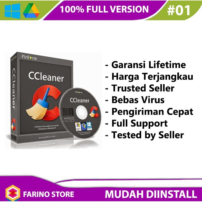Jual CCleaner Professional ORIGINAL License Key Terbaru | Shopee Indonesia