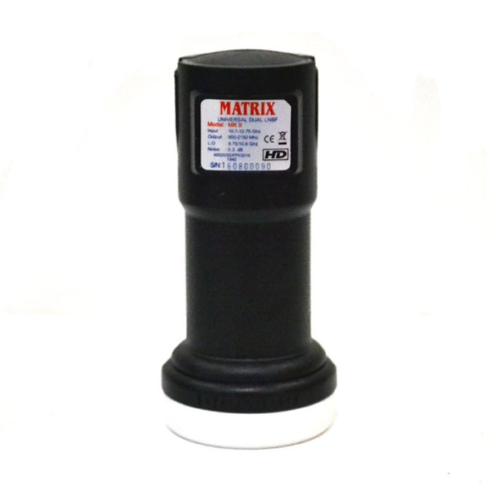 Jual LNB Matrix Parabola KU Band MK II Dual Output / 2 Receiver | Shopee Indonesia