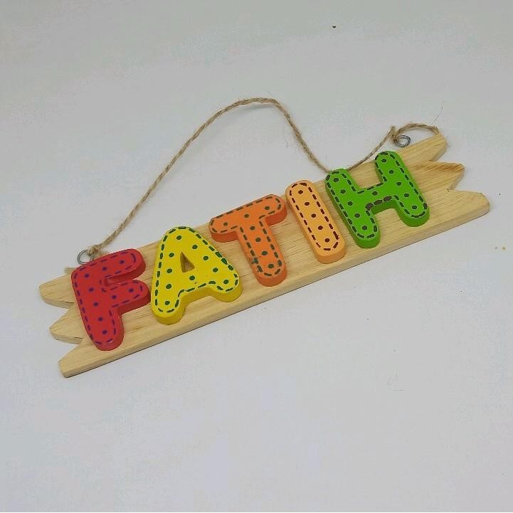 Jual HAULA TOYS || papan nama, papan huruf, papan angka 5 huruf/angka ...