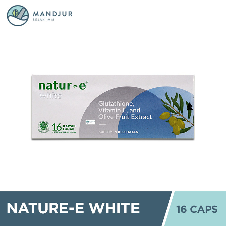 Jual Natur E White Isi 16 Kapsul - Suplemen Kesehatan Kulit | Shopee ...