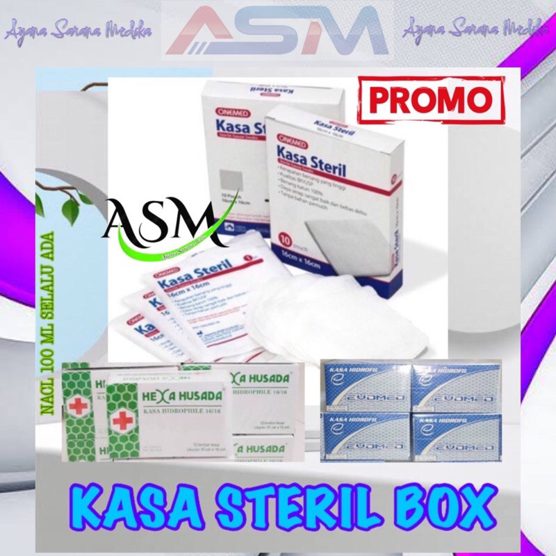 Jual KASA KASA STERIL PER BOX | Shopee Indonesia
