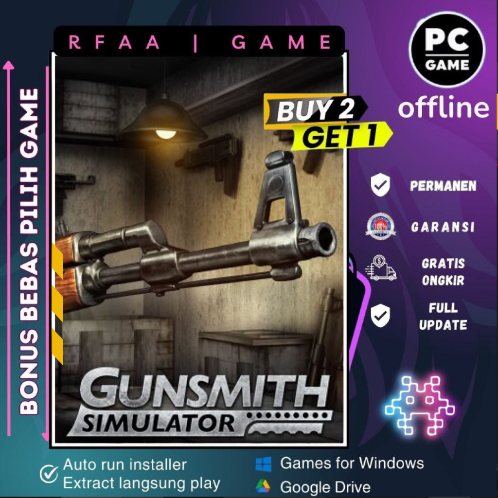 Jual GUNSMITH | GAME PC - LAPTOP - DL | Shopee Indonesia
