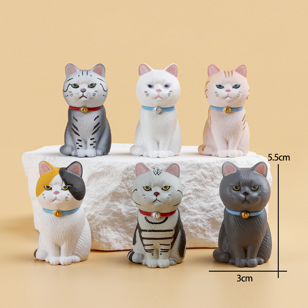 Jual TERFAVORIT! MINIATUR MINI KUCING KAWAII THE GRUMPY CAT LUCU ...