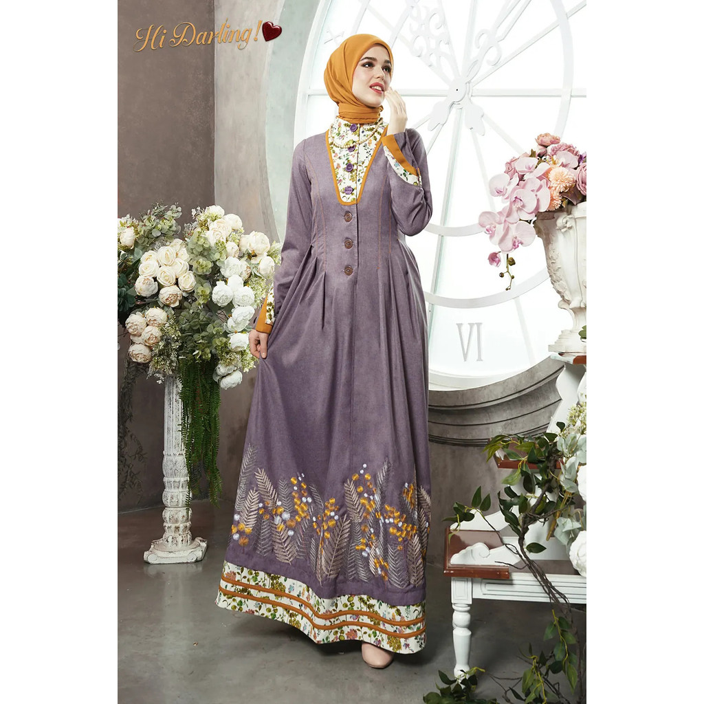 Jual TUNEECA Gamis Margaret Dome - T-0125010 | Shopee Indonesia