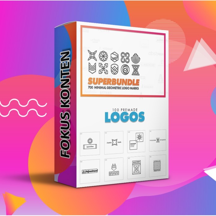 Jual Minimal Geometric Branding Kit - Digital Konten | Shopee Indonesia