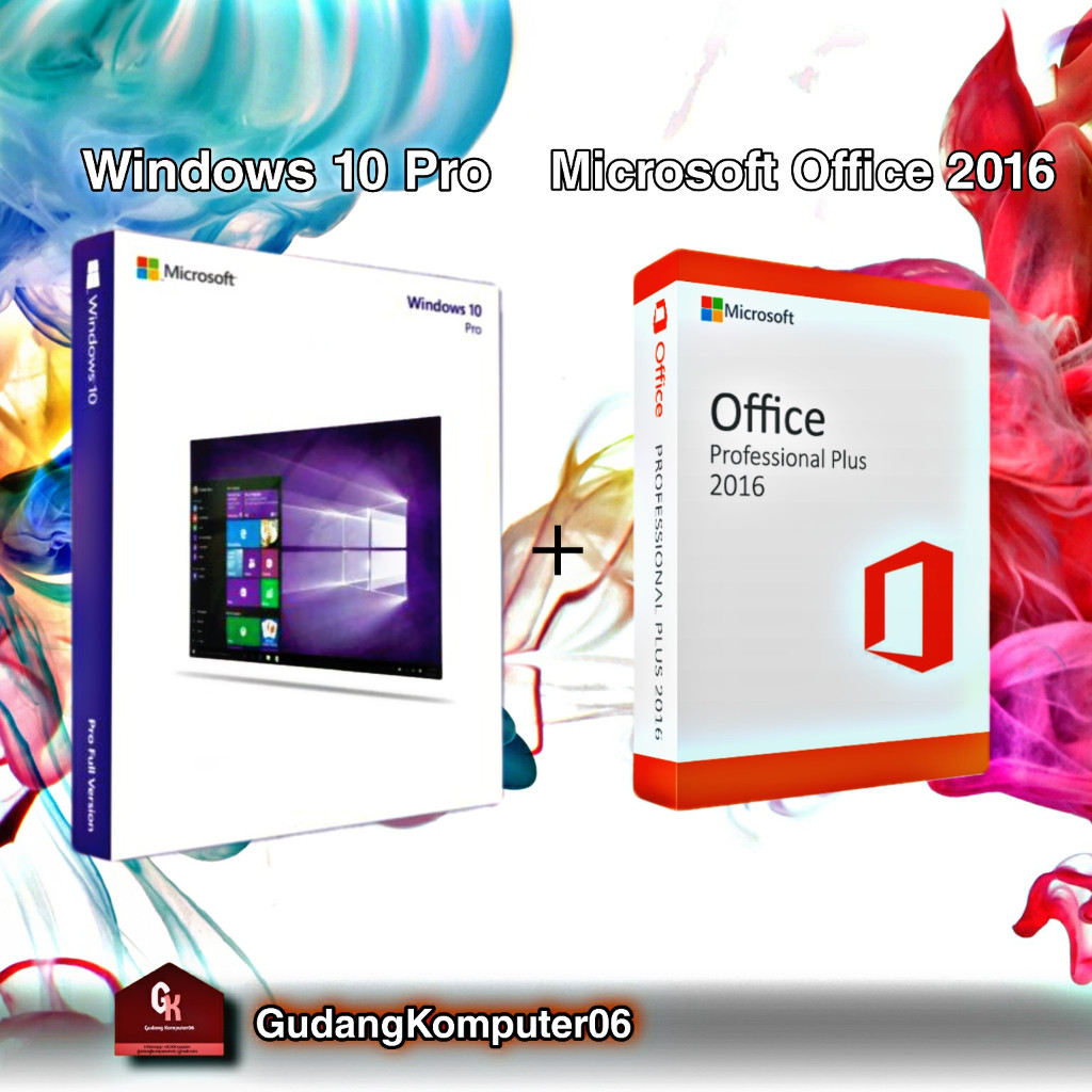 Jual Windows 10 pro & Office 2016 pro plus key lisensi original key 32 ...