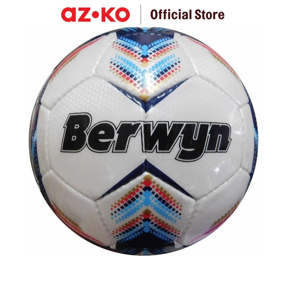 Jual AZKO Berwyn Ukuran 4 Bola Sepak Panel Hand Sewn 32 Pvc - Putih ...
