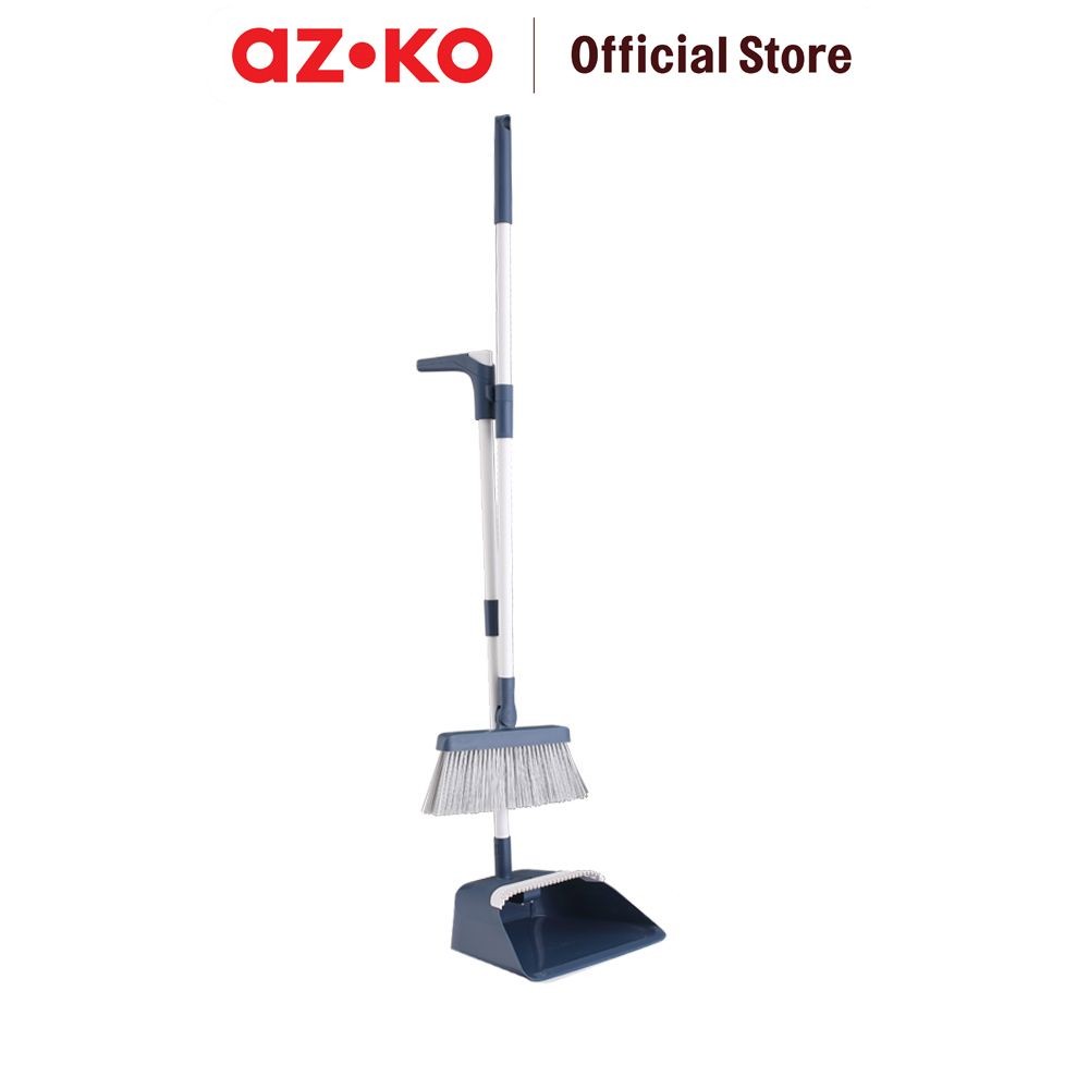 Jual AZKO Proclean Set Sapu Dan Pengki - Biru Floor Cleaner Set Sapu ...