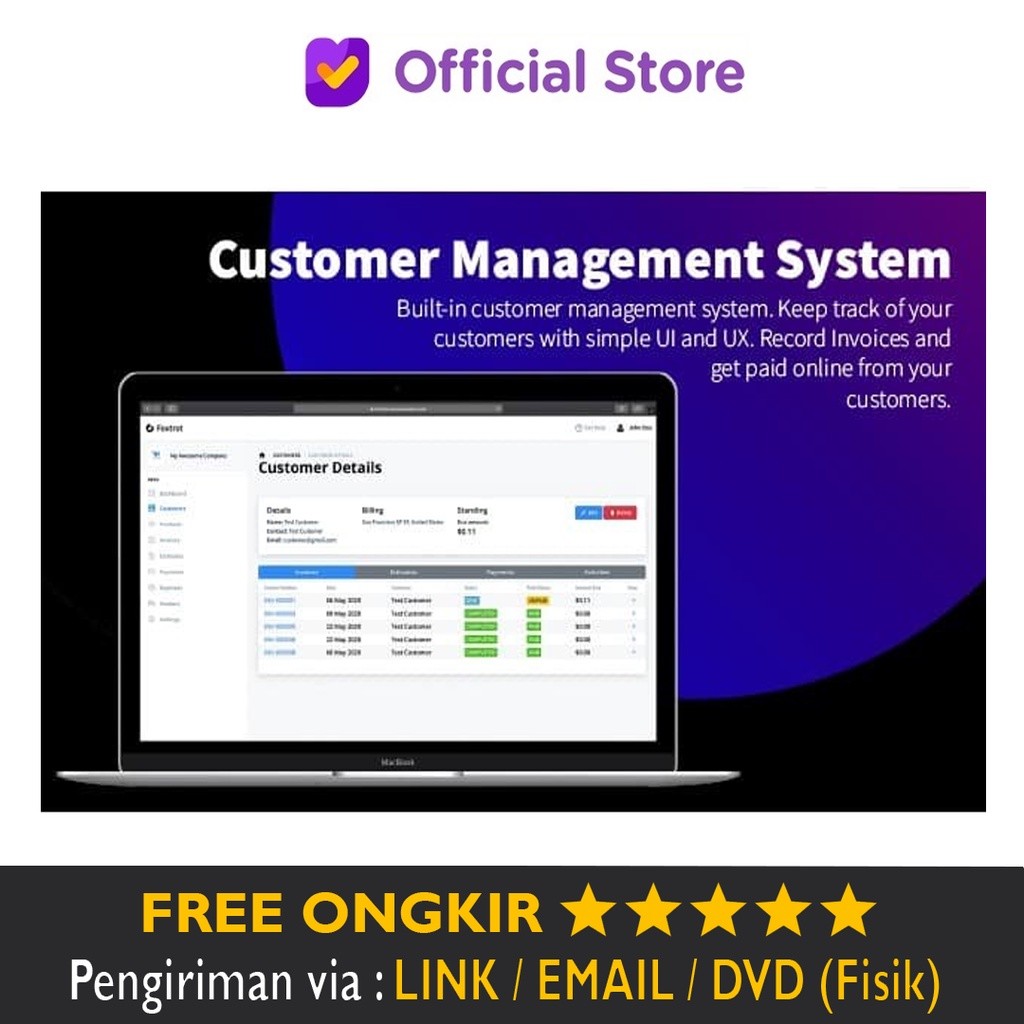 Jual Source Code Kwitansi Faktur Invoice Penjualan Bill Pembayaran ...