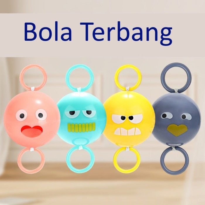 Jual [LOGU] Mainan Anak-anak Bola Berputar, Mainan Bola Terbang, Fly Ball. Mainan Bola berputar ...