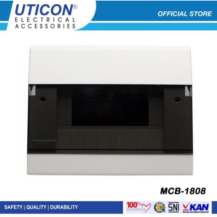 Jual Uticon Box Mcb 8 Grup / Box Stut / Panel Box | Shopee Indonesia
