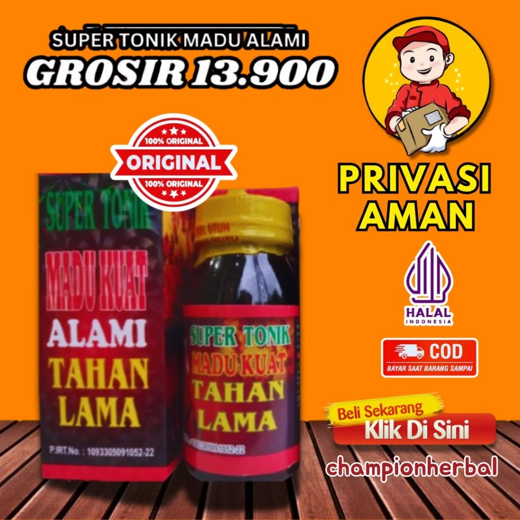 Jual Madu super Tonik 6X kuat dan tahan lama madu kuat dan tahan lama ...