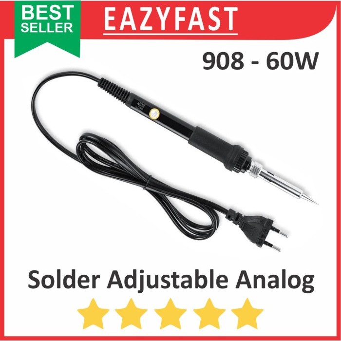 Jual Solder Adjustable 60W 806 Atur Suhu Temperature 60 Watt 200-400C | Shopee Indonesia