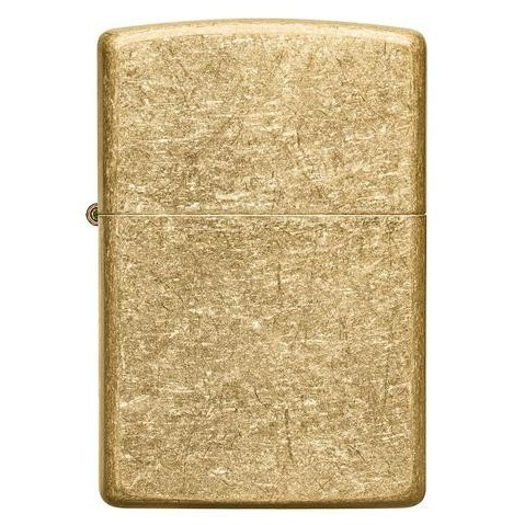 Jual Zippo Classic Tumbled Brass 49477 | Shopee Indonesia