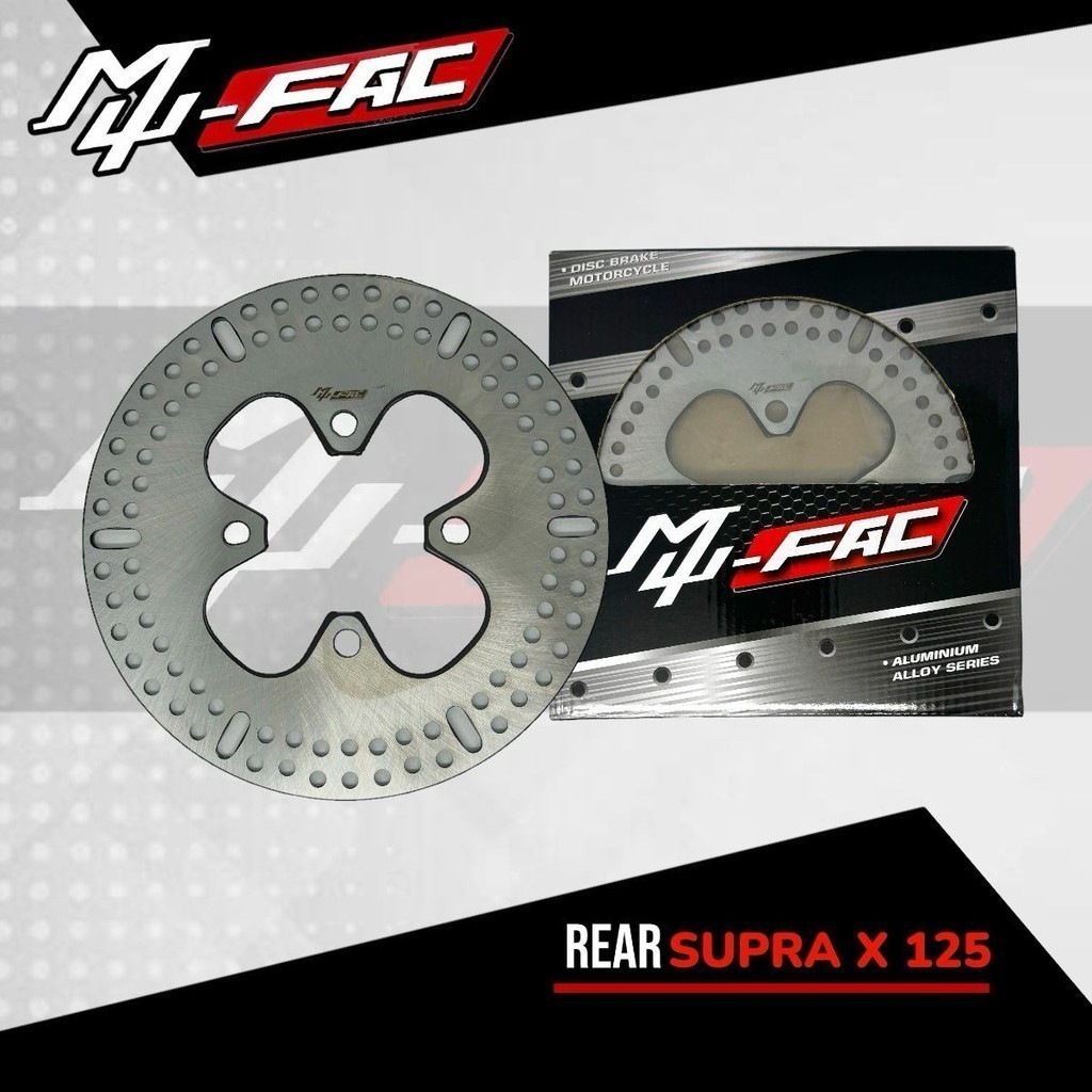 Jual BMA Disc Piringan Cakram MUFAC Disc Belakang SUPRA X 125 190MM ...