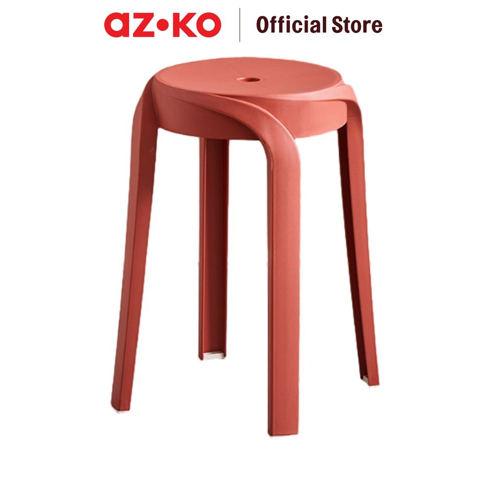 Jual AZKO Soleil Vortex Bangku Pp - Merah Maroon Multipurpose Stool ...