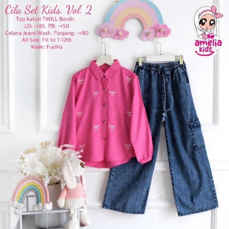 Jual TERBARU 2025 NEW CILA SET KIDS VOL.2 BY AMELIA ORIGINAL | Shopee Indonesia